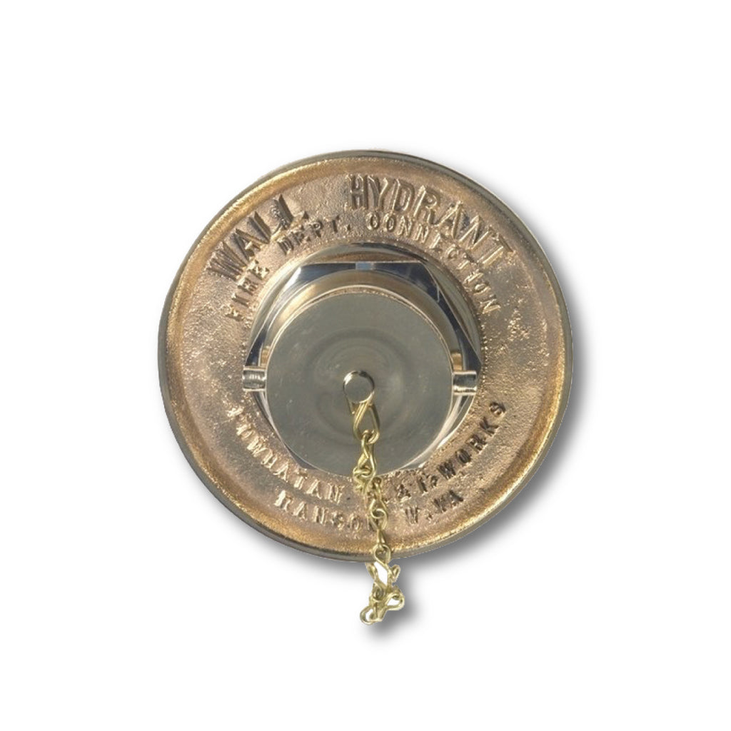 FDC Single Outlet Male Connection Wall Hydrant Brass – Fire Connections