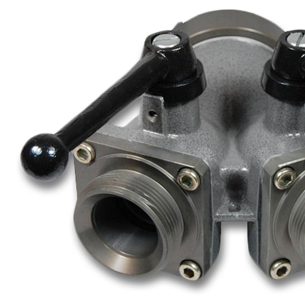 Aluminum Wye Valve 4" Storz Inlet x 2-1/2" NH-NST Outlets – Fire ...