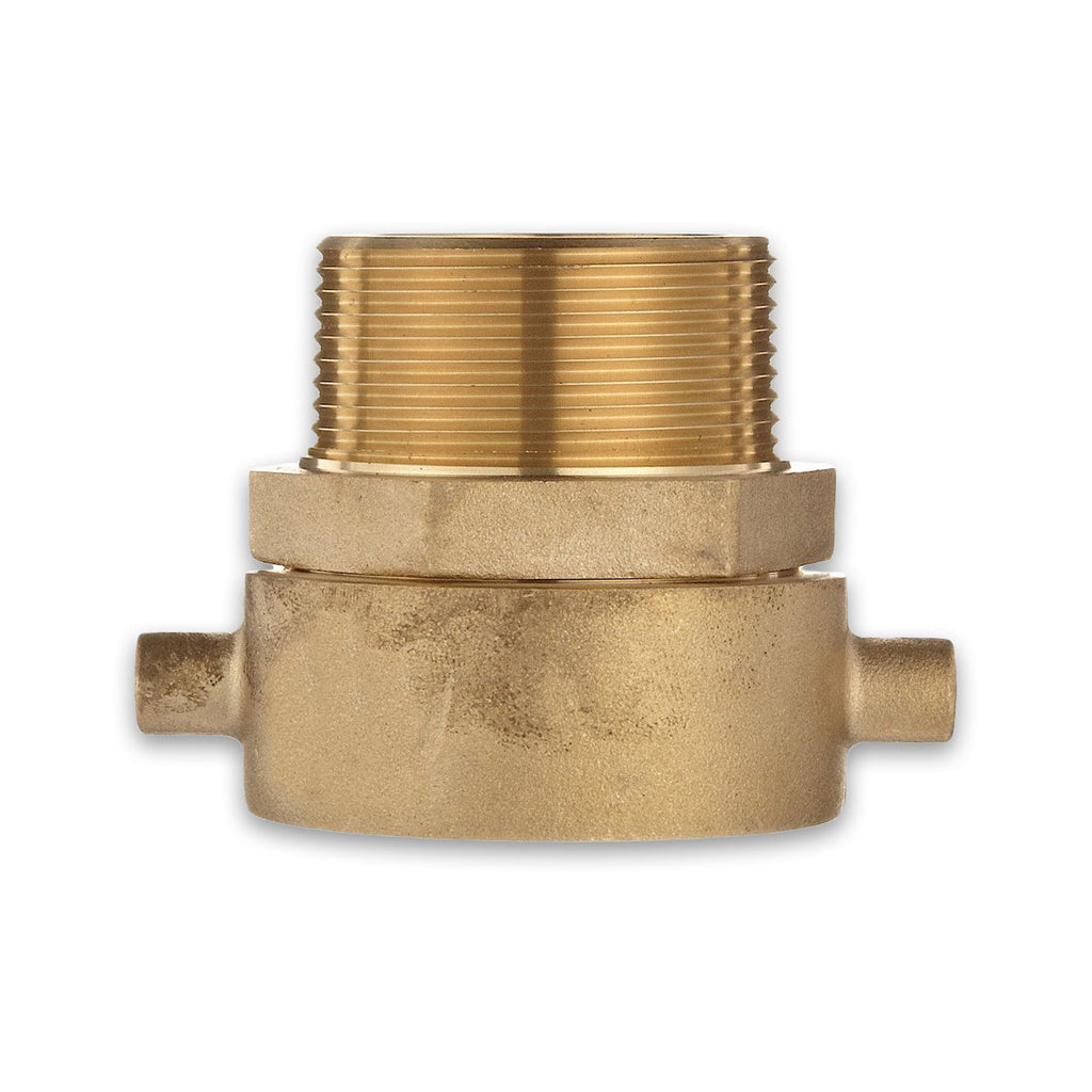 Female (Swivel) x Male (Rigid) Brass Adapter (Pin Lug) – Fire Connections